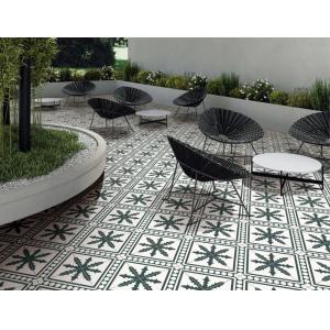Quality Clay Indoor Porcelain Tiles 20x20cm Carpet Style Ceramic Floor Wall for sale