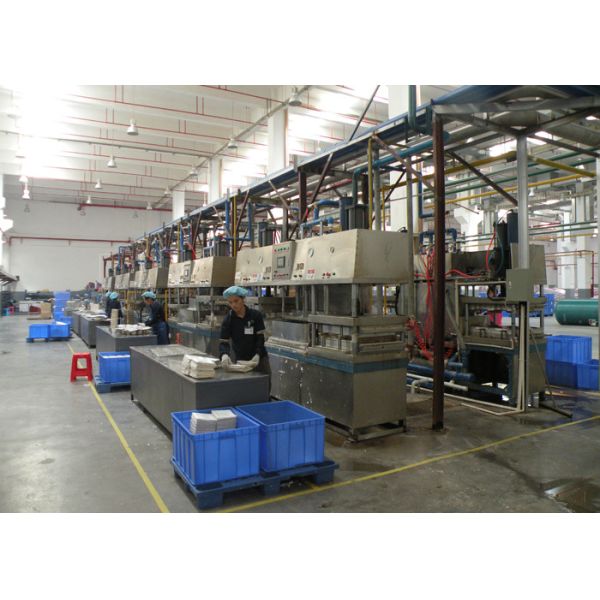 Quality Sugarcan Bagasse Pulp Semi Auto Tableware Machine Dishtray Making Machine for sale