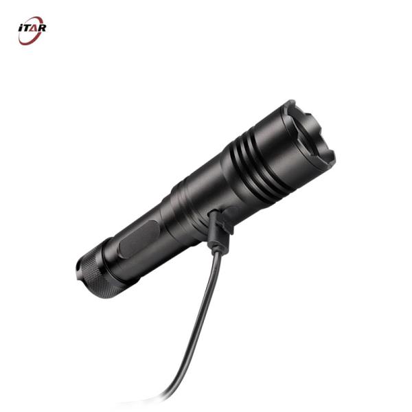 Quality Battery Powered Rechargeable LED Flashlight 20W 2160 Lumen for sale