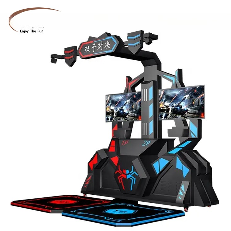 VR Shooting Game Machine side view