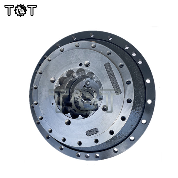 Quality PC200-6 6D102 Travel Motor Reduction Gearbox Spare Parts Komatsu Final Drive for sale