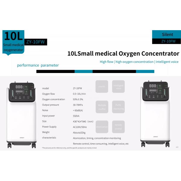 Quality 32KG 110V Quiet Pneumonia Oxygen Machine Breathing Machine Copd for sale