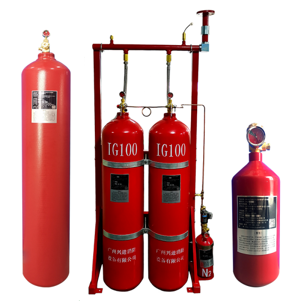 Quality 140L Cylinder Volume 30MPa Working Pressure Automatic Start Inert Gas Fire for sale