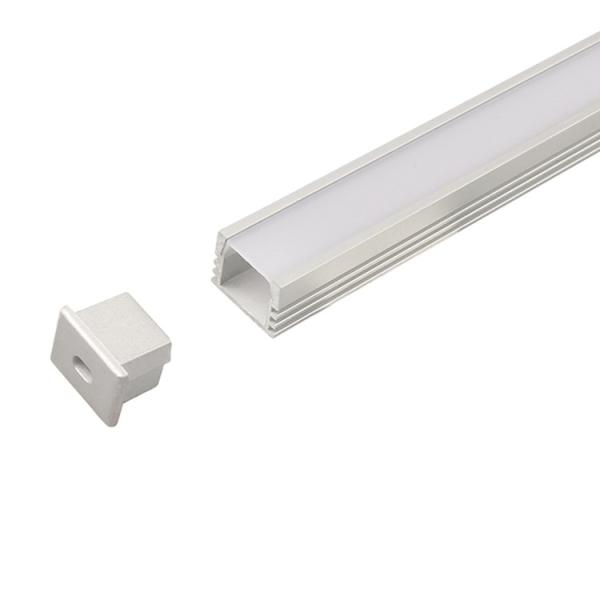 Quality 1612 LED Channel Extrusion Profiles Customized length for sale