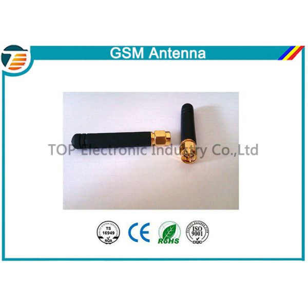 Quality Quad Band GSM GPRS Rubber Duck Antenna / Rod Portable Wifi Antenna for sale