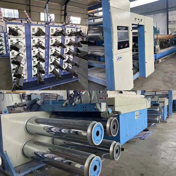 Quality 1.8M Second Hand Extrusion Machine 110kw Double Core Filter Flat Yarn Stretching for sale