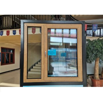 Quality Customized Anthracite Sash Tilt And Turn UPVC Window Tempered Double Glass for sale