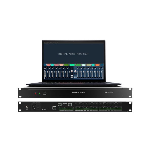 Quality 12X12 Programmable Speaker DSP Processor ANC for Professional Audio System for sale