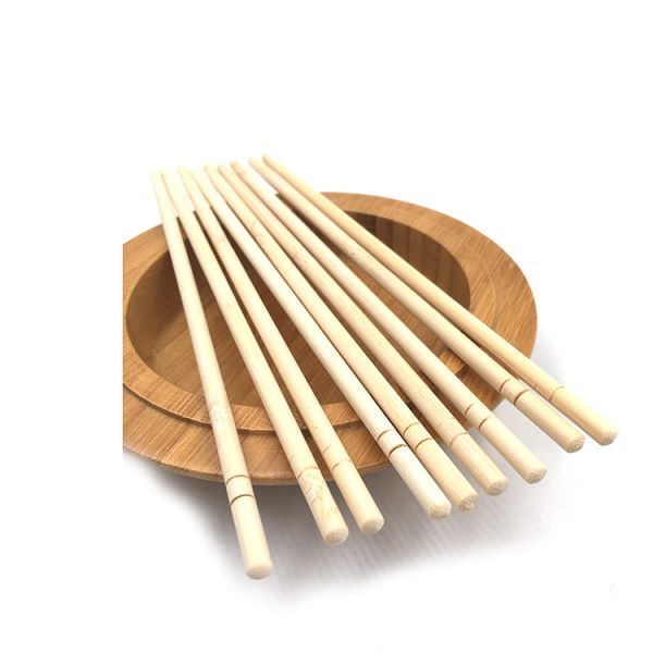 Quality Modern Style Disposable Natural Bamboo Round Chopsticks with OPP Package in Large Quantity for sale