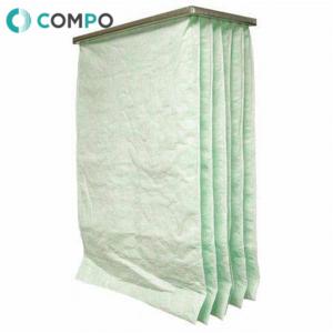Quality Fiberglass Pocket Air Conditioning Air Filter AHU Dust Collector Bag Filter for sale