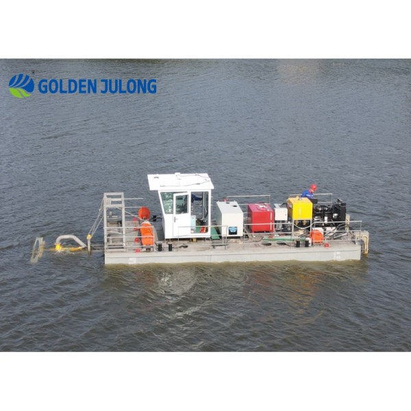 Quality Small Dredging Machine Auger Suction Dredger With High Concentration 500 m3/h for sale