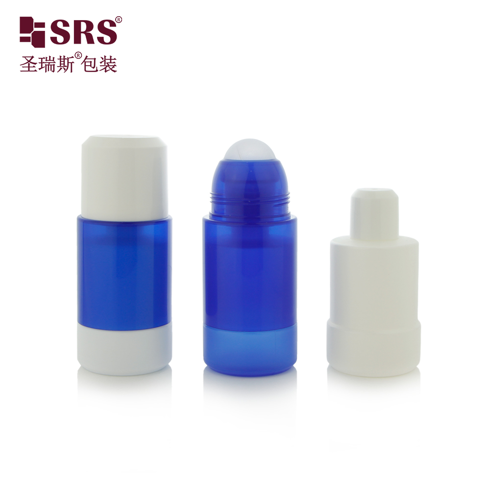 Quality RPPE 50ml 75ml Skin-Friendly Plastic Rollerball Applicators Replaceable Design for sale