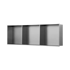 Quality 12x36 Inch Metal Shower Shelf Insert Stainless Steel Niche Shelf Sleek With for sale