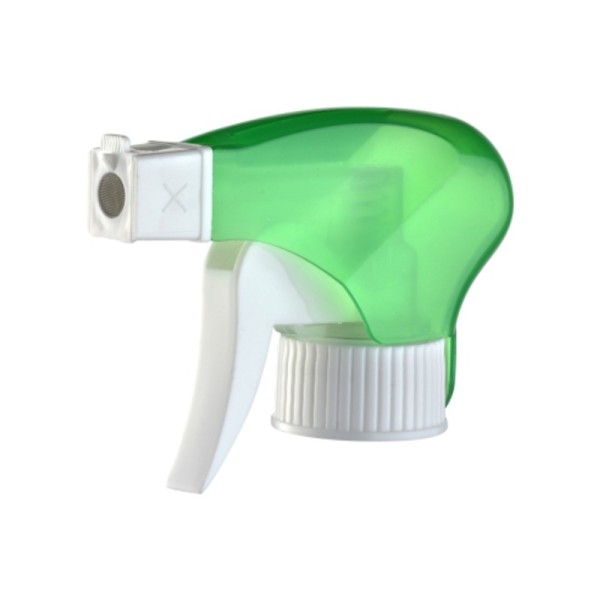 Quality 28mm All Plastic Double Layer Trigger Sprayer for Household Cleaning Durable for sale