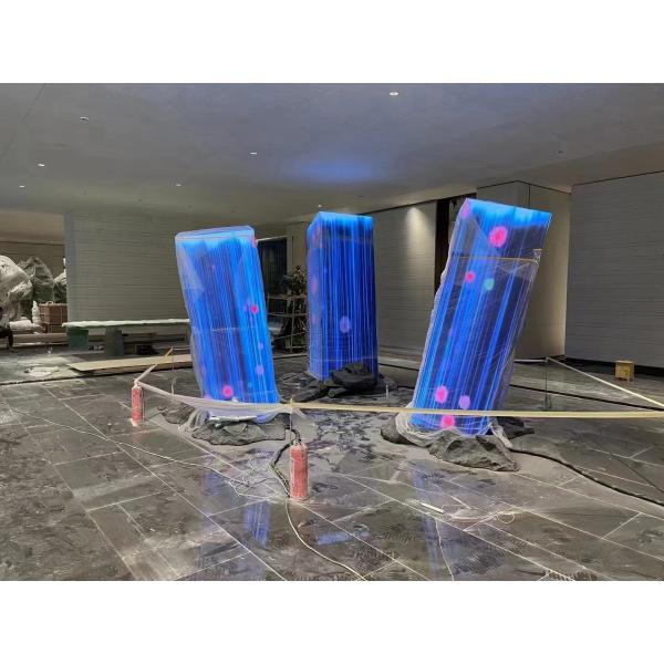 Quality Seamless Corner Curved LED Video Wall , Exhibition LED Display Soft Module for sale