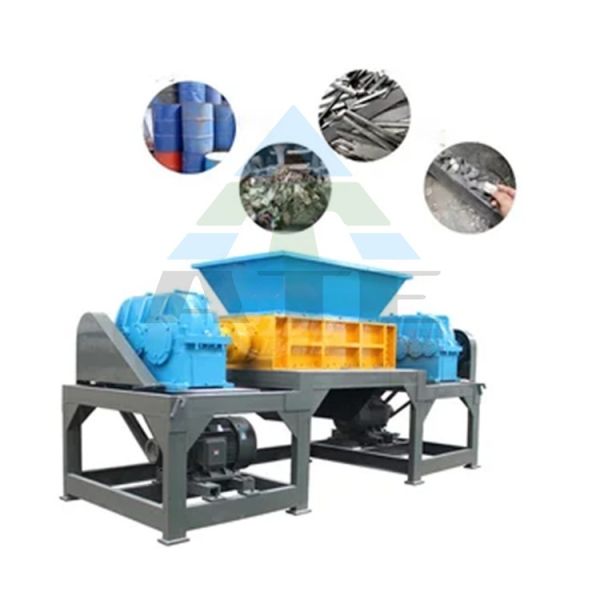 Quality Industrial Rubber Pet Recycling Machine Plastic Tire Shredding Machines Wooden Metal Scrap Shredder for sale