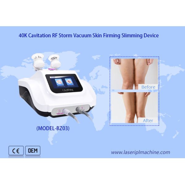 Quality Cavitation 40k Slimming Machine Rf Vacuum Cup Body Shaping Cavstorm for sale