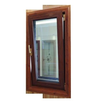 Quality Aluminium Profile Tilt And Turn UPVC Window Mahogany NAMI Certificated for sale