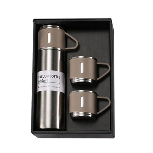 Quality 12-24 Hours Thermal Insulated Vacuum Flask Thermos Mug Gift Set for Business Occasions for sale