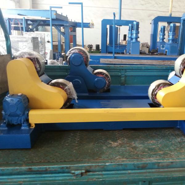 Quality Adjustable Self Aligned Welding Rotators 5T PU Metal For Boiler Pipe Tank for sale