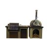 china Islands AGA Stainless Steel Wood Fired Pizza Oven Steel Wood Fired Pizza Oven