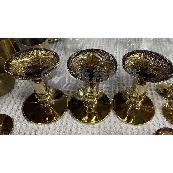 Quality PVD TiN Titanium Nitride Coating Equipment Vacuum For Glassware for sale