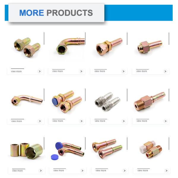 Quality 00400 Stainless Steel Hydraulic Hose Fittings Copper Brass Hydraulic Hose for sale