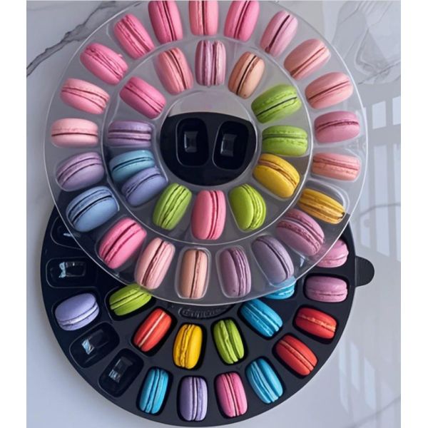 Quality customized macaron plastic packaging for sale