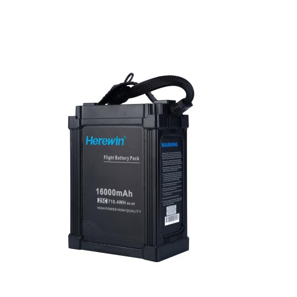 Quality Real capacity  44.4V Lithium Smart UAV Battery 16Ah With Built in BMS Cell Lithium Ion Battery for sale