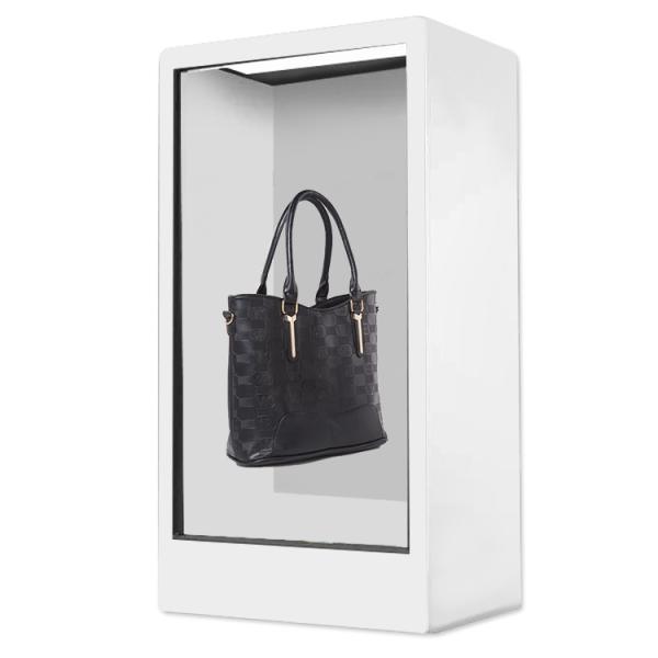 Quality 1920X1080 49inch Transparent LCD Cabinet Box 400cd/m2 for sale