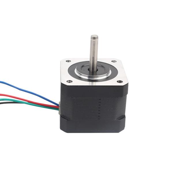 Quality 42mm High Efficiency NEMA 17 Stepper Motor , 1.8° Step Angle 1.33A for 3D for sale