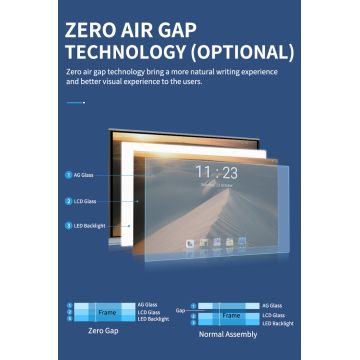 Quality IR LED Interactive Smart Board, 75'' Interactive Flat Panel For Education Camera for sale