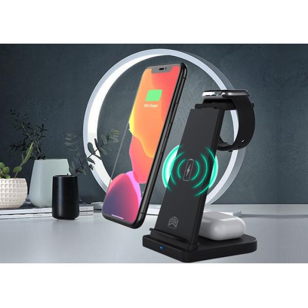 Quality 7.5w QI Enabled 3 In 1 Wireless Charging Station for sale