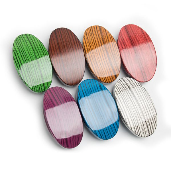 Quality Oval 360 Curved Wave Brush For Men Hair Soft Medium Hard Boar Bristle PU Paint for sale