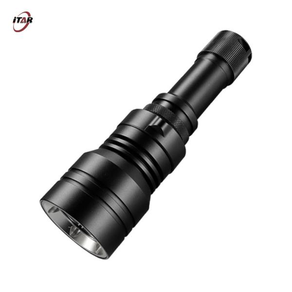 Quality Rechargeable Scuba Dive Lights White Laser 12W 3.5KM Shooting Distance for sale