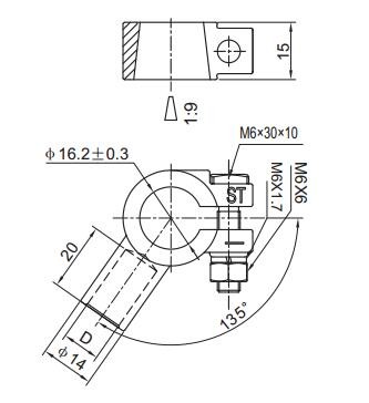 Quality Universal Car Battery Terminal Lugs Negative Battery Terminal Clamp for sale