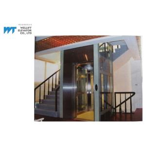 Quality Vibration Proof Residential Home Elevators Machine Room Less Traction Type Max for sale