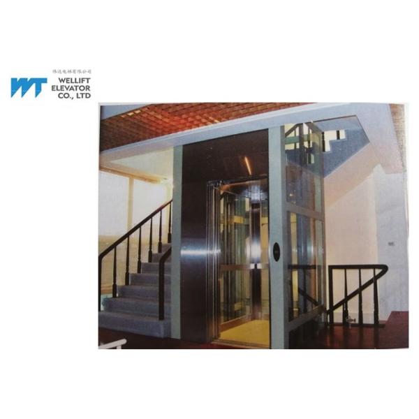 Quality Vibration Proof Residential Home Elevators Machine Room Less Traction Type Max Travel 12M for sale