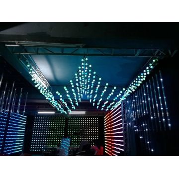 Quality 3D Ball Led Stage Light Color Changing DMX Stage Kinetic Lighting Dmx 512 for sale
