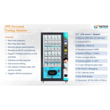 Quality 22 Inch Medicine Vending Machine Contactless Payment Remote Controlled By Mobile for sale