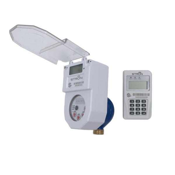 Quality ISO9001 DN25 Electronic Smart Water Meter With No Return Valve for sale