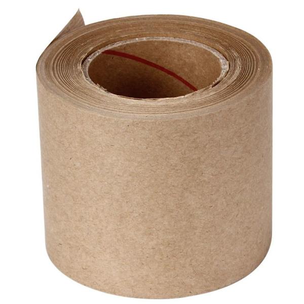 Quality High Temperature Rubber Adhesion Brown Kraft Paper Tape Resisting 80 Degree for sale