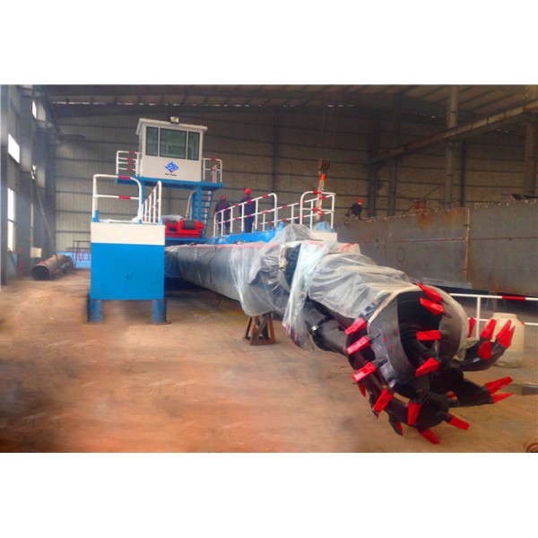 Quality 25m 3500m3/H 18" River Dredger Gold Mining Dredge for sale