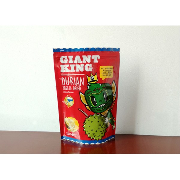 Quality Dried mango packaging Standing at the bottom Snack Food Packaging Bags Zipper bag with aluminum foil for sale