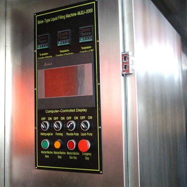 Quality Automatic MJ 2400 Aseptic Carton Filling Machine 1000ML For Milk Beverage for sale
