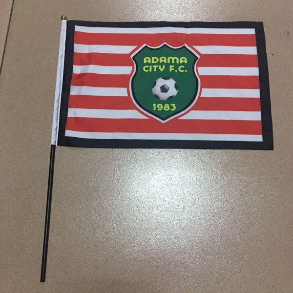 Quality Mini National Custom Hand Waver Flags Polyester  TUV Certification for sale