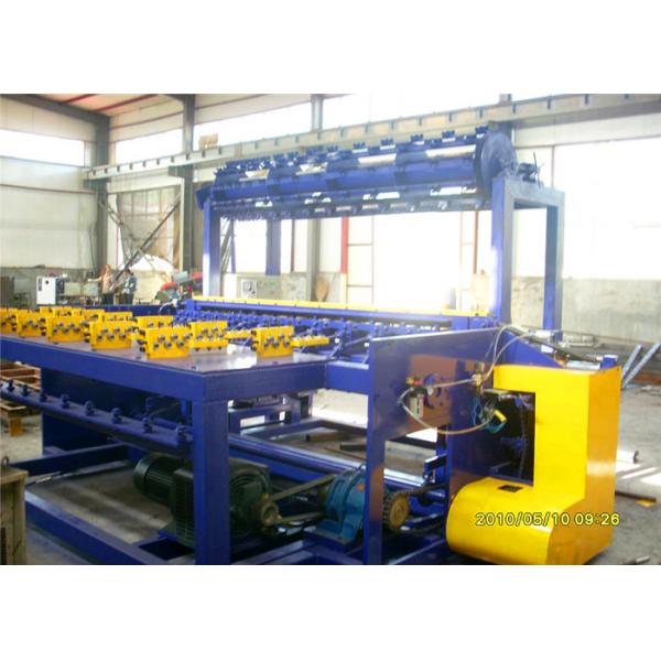 Quality 4KW Motor 400m/h Grassland Fence Machine , Automatic Mesh Welding Machine for sale