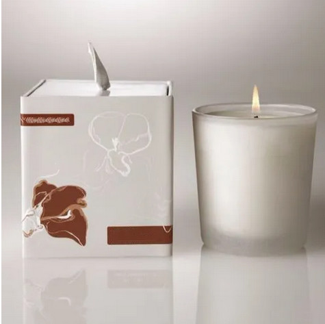 Quality CMYK Luxury Candle Packaging Box Biodegradable Gift Paper Square Boxes for sale