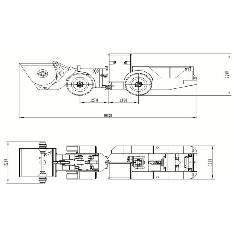 2 Cubic Meters Concrete Mixer Loader Concrete Mixing Loader Concrete Mixing Bucket