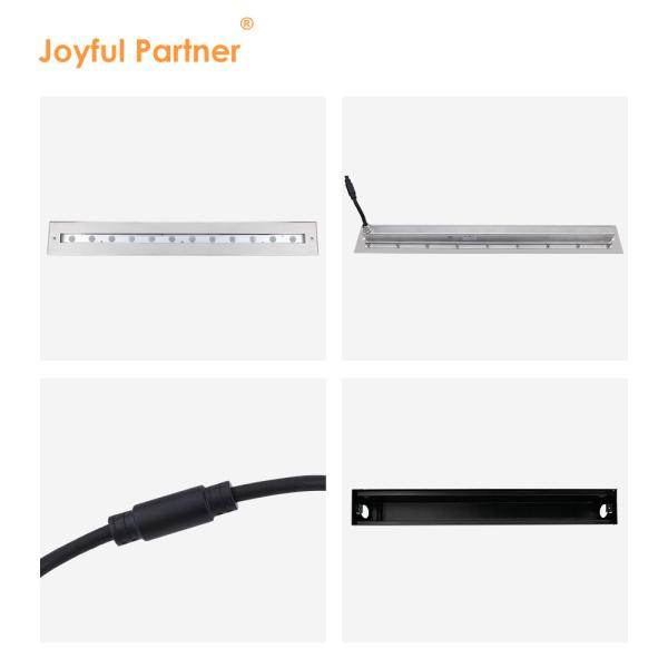 Quality Underwater Linear Light Rectangle Shape With Asymmetrical Beam IP68 SS316L for sale